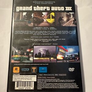 Sony | Accessories | Ps2 Grand Theft Auto Iii | Poshmark